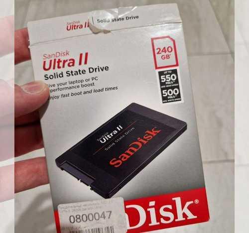 SSD 2.5 SATA-3 240Gb SanDisk Ultra II