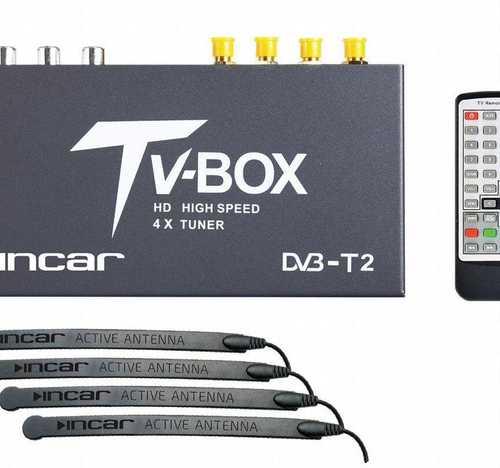 Цифровой TV-тюнер DVB-T2 универсальный Incar DTV-1