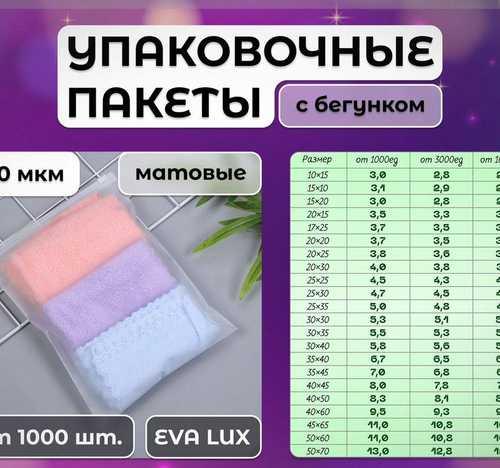 Zip lock / пакеты зип лок с бегунком