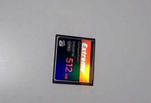 Карта памяти extreme compactflash 512mb