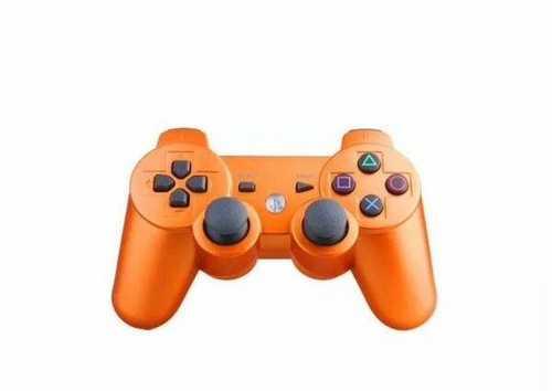 Джойстик PS3 оранжевый(без вибрации)