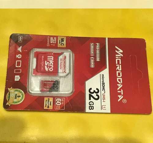 Карта памяти microsd 32gb