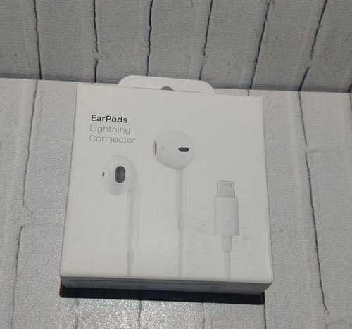 Наушники apple Earpods lightning люкс качество