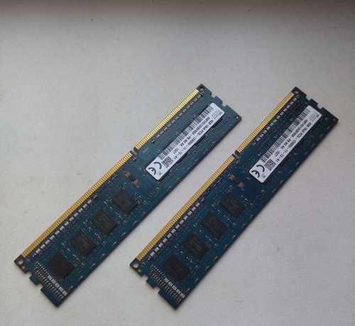 Оперативная память hunix DDR3L 8gb