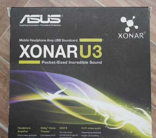 Внешняя звуковая карта asus xonar U3