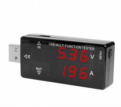 USB тестер KWS-A16 измерение тока, напряжения