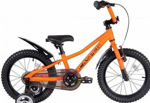 Велосипед 16д tт Casper, рама AL, оранжевый