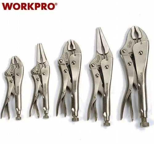 Фиксирующие плоскогубцы Workpro