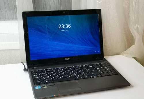Ноутбук Acer i7 2630QM/GT 540M/SSD 256GB /RAM 4GB