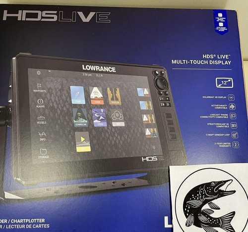 Lowrance Hds-12 Live с Acitve Imaging 3-В-1 + RUS