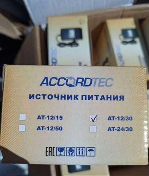 Блок питания AccordTec AT-12/30 12 вольт, 3 ампера
