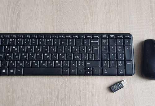 Клавиатура и мыши беспроводные Logitech