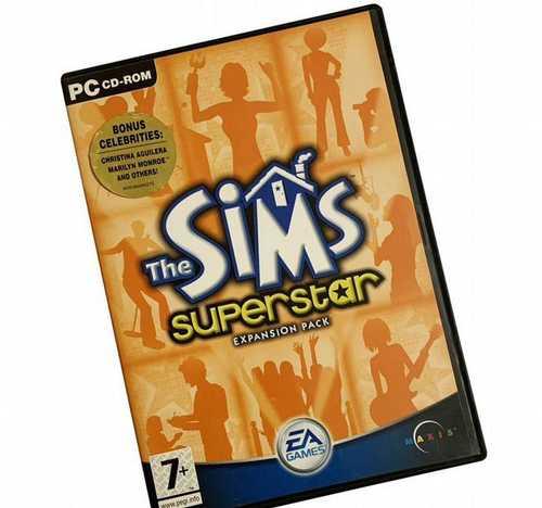 The Sims: Superstar зарубежная лицензия DVD-box