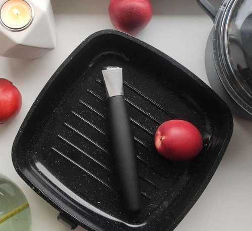 Сковорода гриль вок berghoff со съемной ручкой