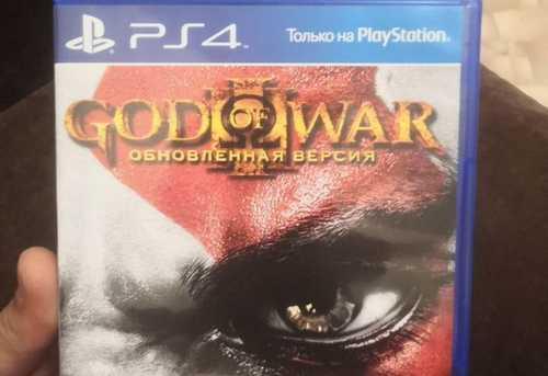 Игра для приставки ps4 got of war 3