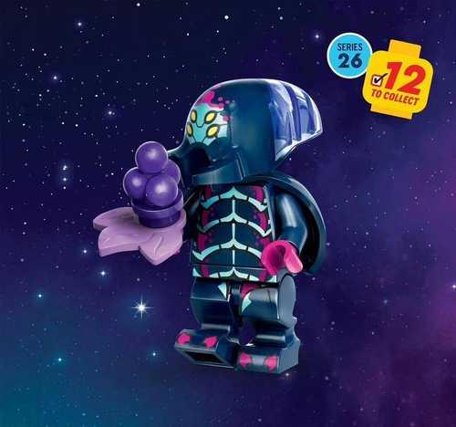 Lego Minifigures Пришелец Битлзоид 71046