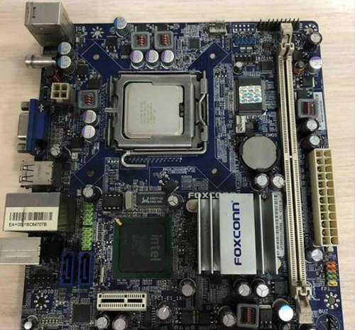 Матплата G31 + cpu LGA775