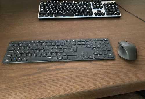 Клавиатура и мышь rapoo 9800