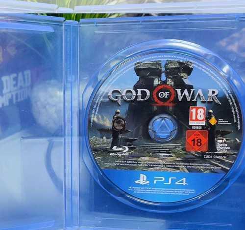 God of War (без обложки) PS4 Б/у