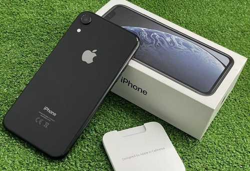iPhone XR 64гб ростест черный чек и гарантия