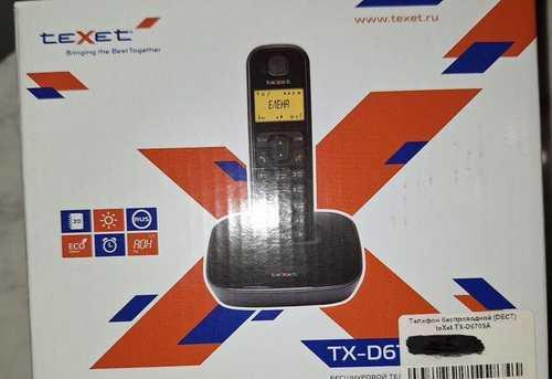 TeXet TX-D6705A телефон беспроводной