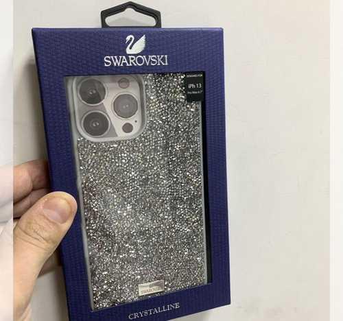 Чехол на iPhone 13 pro max swarovski