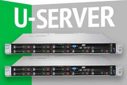 Сервер HP DL360 Gen9 10SFF P840 530SFP 2x500W, Сер