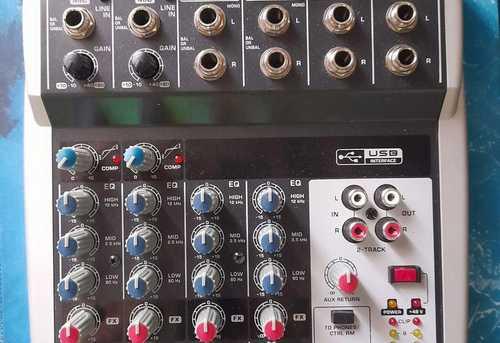 Микшер behringer xenyx Q802USB