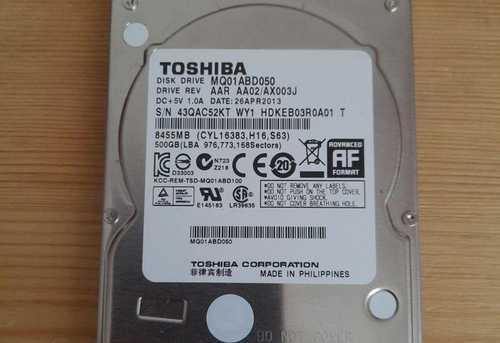 Жесткий диск Toshiba 500 gb