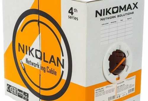 Кабель витая пара. Nikolan nkl 4100C-OR, 305м