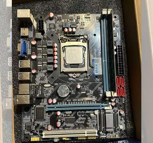 Комплект LGA1156/Xeon X3440/ddr3 8GB 1600