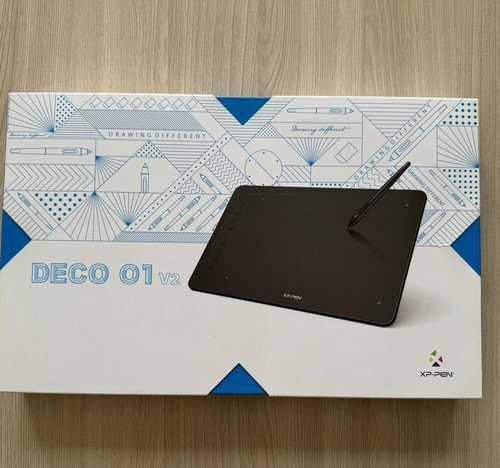 Графический планшет xp pen deco 01 v2