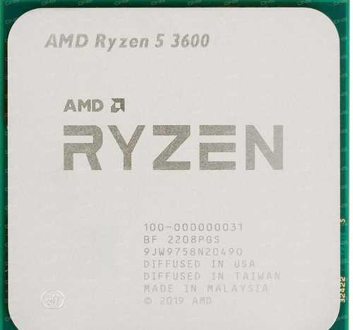 Процессор amd ryzen 5 3600