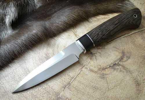 Нож "Тайга" 65х13 рукоять граб,венге