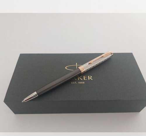 Ручка Parker Sonnet Premium Metal Grey PGT