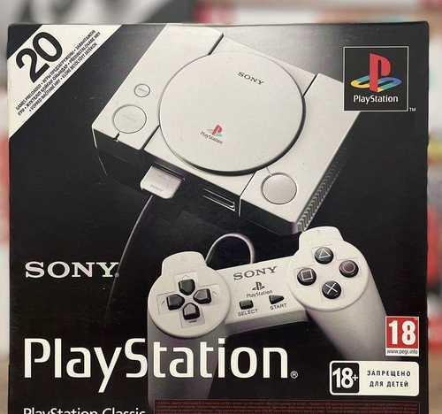 Sony Playstation Classic новые запечатанные