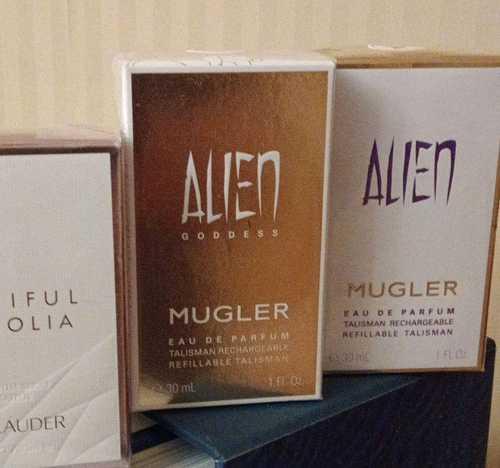 Sisley, Acqua di Parma,Mugler, Lauder