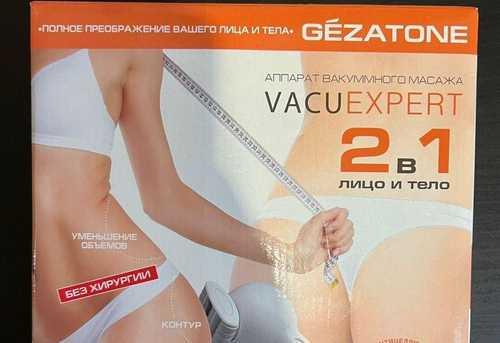 Вакуумный массажер Vacu Expert, Gezatone