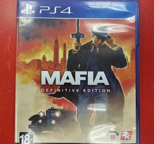 Игра Mafia definitive edition PS4