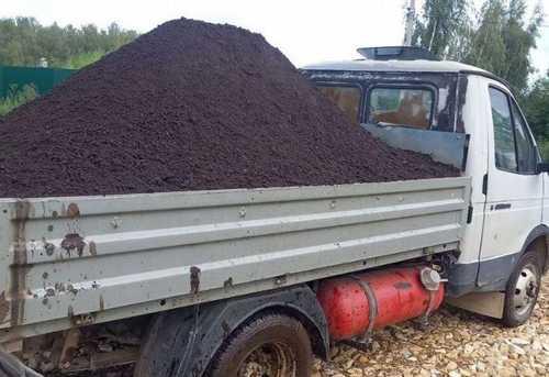 Чернозем перегной навоз дрова щебень земля грунт