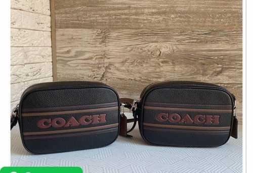 Оригинал Coach Сумка новая Jamie кожа черная