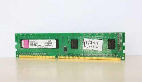 Оперативная память DDR3 1 GB 1333 MHz Kingston