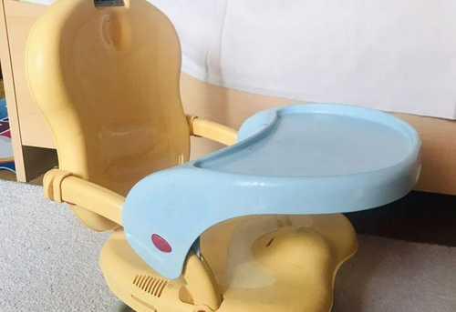 Детский стульчик для кормления бустер переносной