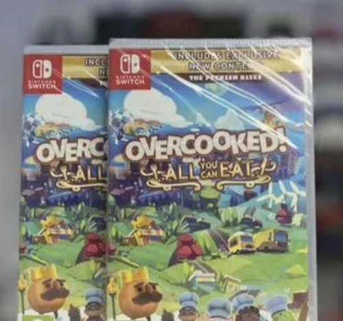 Overcooked All you can eat Nintendo на доставку