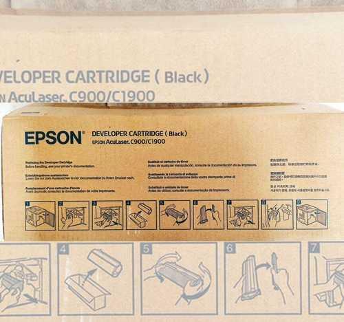 Тонер-картридж для лазерного принтера Epson С900