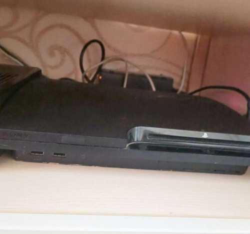 Игровая приставка ps3 slim прошитая