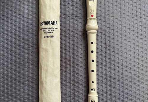 Блок флейта yamaha и ноты
