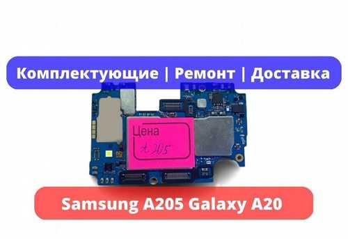 Samsung A20 плата