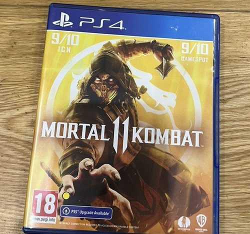 Mortal kombat 11 ultimate ps4 диск