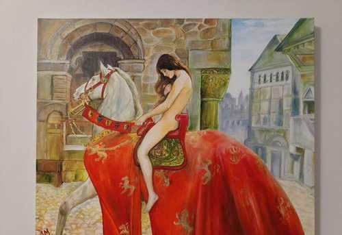 Картина маслом на холсте 50*60см